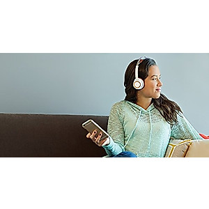 Plantronics Backbeat Sense Wireless Bluetooth Headphones with Mic - White