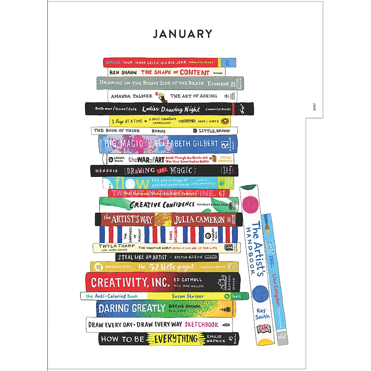 Bibliophile 2021 12-Month Planner: (Weekly Agenda of Miscellany for Book Lovers, Yearly Calendar for Writers)