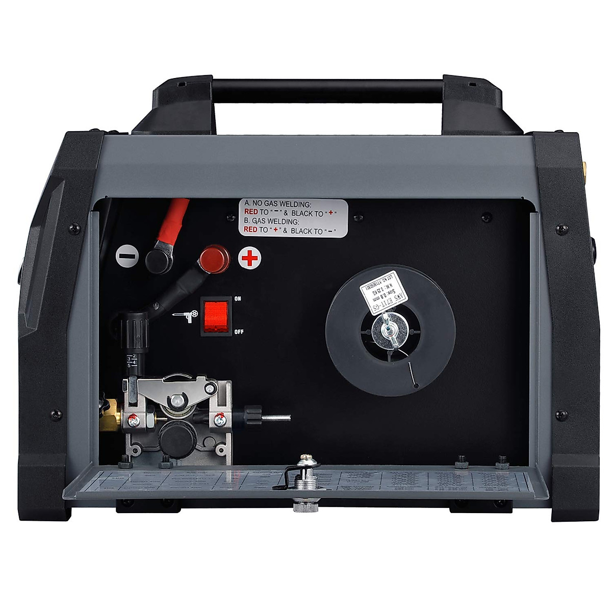 Amico MTS-165, Multi-function 165-Amp MIG/MAG/Flux-cored/Lift-TIG/Stick Arc DC Inverter Welder, Can weld all metals, Spool gun weld aluminum.