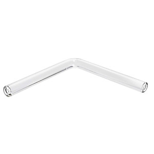 GSC International 2X2B-5MM Glass Connecting Tube, Right-Angle Bend, 5mm OD