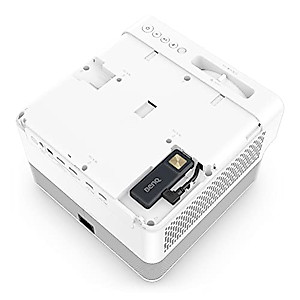 BenQ GP500 4K HDR LED Smart Home Theater Projector | 360˚ Sound Field | 5Wx4 Speaker with L/R Channel Switch | 90% DCI-P3| Android TV | Auto Focus & 2D Keystone | 120 inch Big Screen with 1.3X Zoom