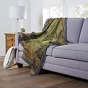Northwest Warner Bros The Hobbit, Middle Earth Woven Tapestry Throw Blanket, 48" x 60