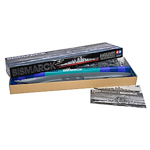 Tamiya 78013 1/350 German Battleship Bismarck Plastic Model Boat Kit