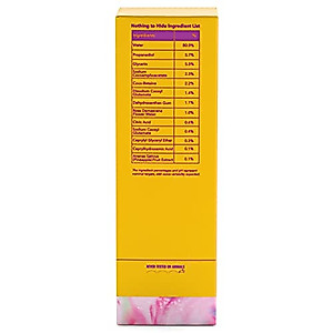 Good Molecules Rosewater Daily Cleansing Gel 120ml/4oz - Hydrating Face Wash, Makeup Remover, and Cleansing Gel With Rosewater and Pineapple Extract - Skincare for Face, Brighten, Cleanse and Clarify