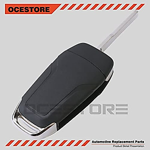 OCESTORE N5F-A08TAA Car Key Fob Keyless Control Entry Remote N5F-A08TAA 3 Button Vehicles Replacement Compatible with F150 Explorer Escape 164-R8130