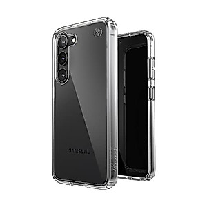 Speck Products Presidio Perfect Clear Case Fits Samsung Galaxy S23, Clear/Clear