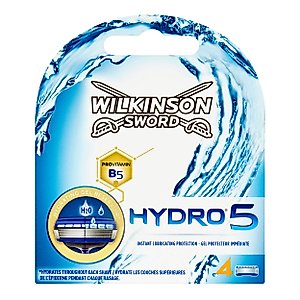 Wilkinson Sword Hydro 5 Men's Razor Blade Refills x 4