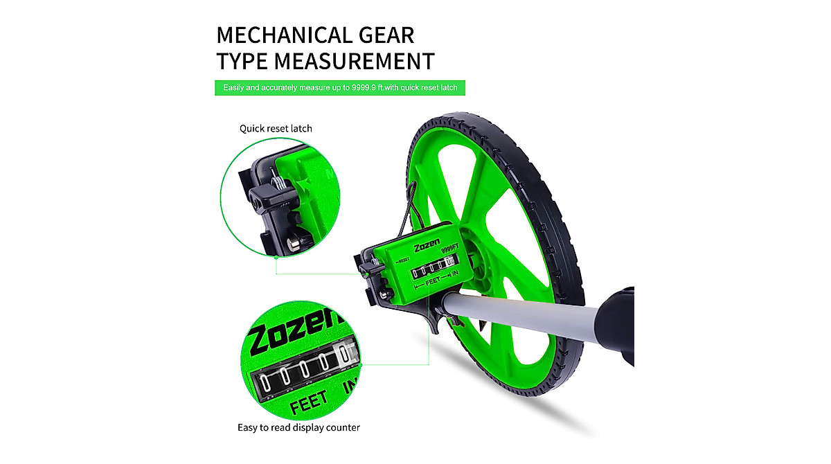 Zozen Measuring Wheel: Accurate Distance Measurement Tool