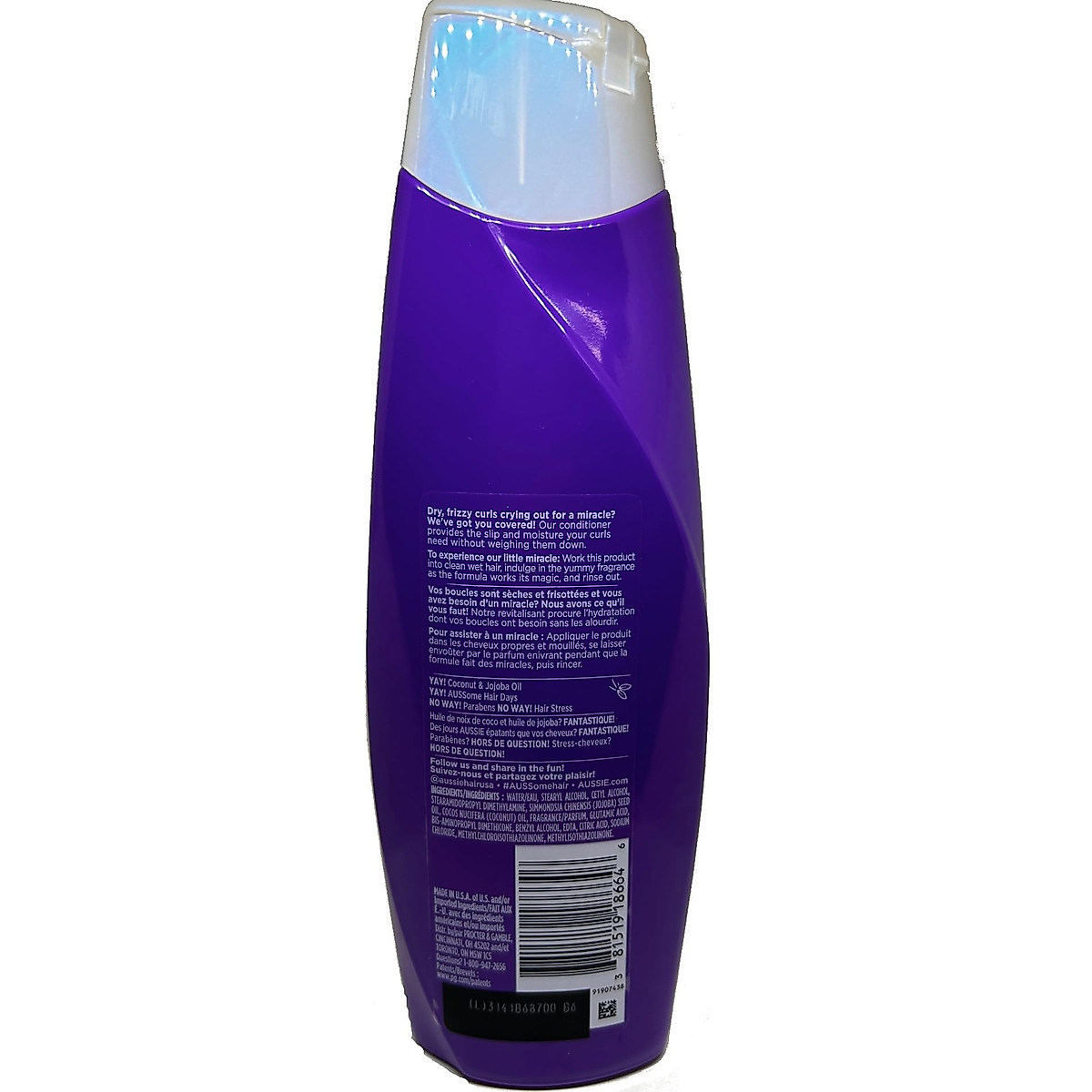 Aussie Conditioner Miracle Curls 12.1 Ounce (360ml) (2 Pack)