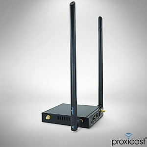 Proxicast 5-8 dBi High Gain External 4G/5G Antenna Compatible with Cisco, Cradlepoint, Netgear, Pepwave, MoFi, CalAmp, Digi, Sierra and Other Routers & Modems with SMA Connectors (ANT-120-006-2PK)