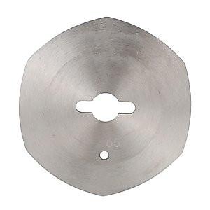 Knife Blades, 6 Types Exquisite Alloy Steel Octagonal Blade for Processing Clothing Fabrics, Leather, Blankets, and More (Lejiang YJ-65)