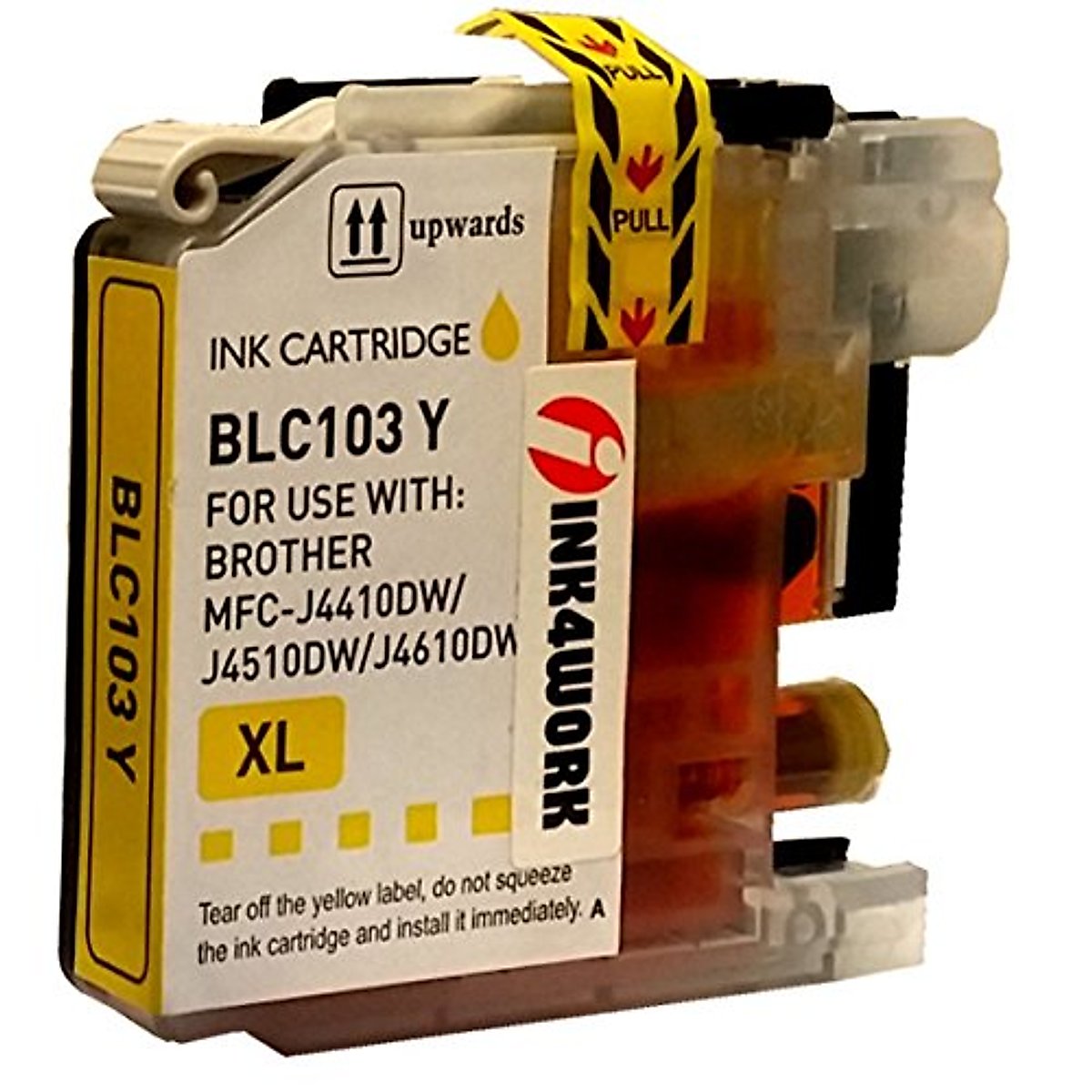 INK4WORK 24-Pack Compatible Replacement for Brother LC103XL LC-103XL Ink Cartridge DCP-J152W MFC-J245 MFC-J285DW MFC-J450DW MFC-J470DW MFC-J475DW MFC-J650DW MFC-J870DW MFC-J875D