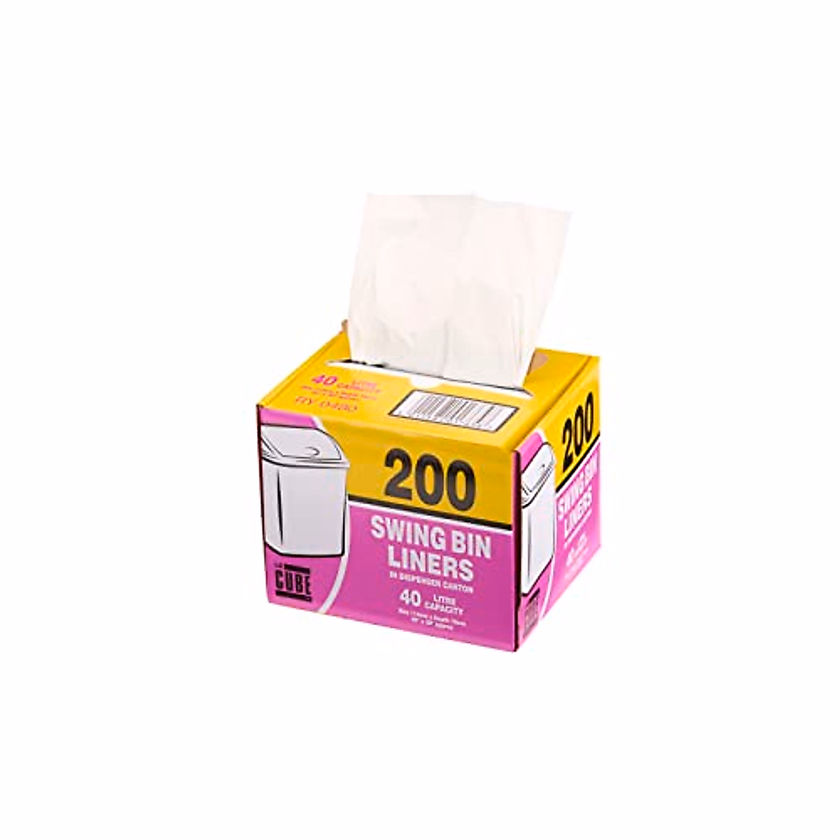 LE CUBE SWING BIN LINERS PK200