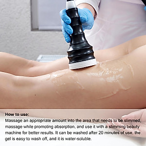 Elitizia Spotless Upgrade Gel Thermal Hot Gel for Beauty Body Skin Device Massage Machine Skin Care Tools Salon Spa Use Women and Men 2pcs Per Set ETM609