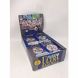 Fleer MLB Vintage Ultra 1991 Booster Box Baseball Cards (36 Packs)