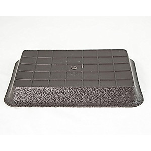4 Rectangular Dark Brown Plastic Humidity/Drip Tray for Bonsai Tree & House Indoor Plants - 7"x 5"x 1"