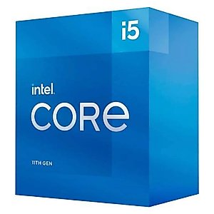 Intel Core i5-11600K Desktop Processor 6 Cores up to 4.9 GHz Unlocked LGA1200 (Intel 500 Series & Select 400 Series Chipset) 125W (Renewed)