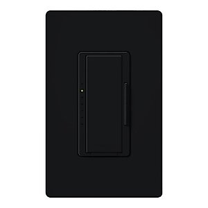 Lutron MRF2-6CL-BL Dimmer Switch, 600W Maestro Wireless Incandescent, 150W CFL or LED Single Pole/3-Way - Black
