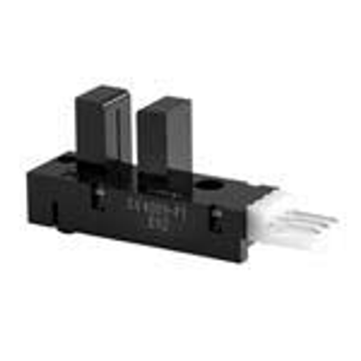 OMRON EE-SX4009-P10 Photomicrosensor, Transm, Photo IC NPN O. C. Output, LL Vol 0.3V Iout 16mA with If, HL Voh 10V If 0mA, Resp f: 3KHz min, Apt 0.5mm, d 5mm