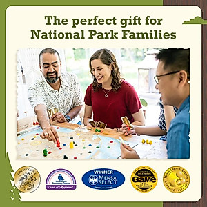 Underdog Games Trekking The National Parks - The Award-Winning Family Board Game | Designed for National Park Lovers | Great for Kids Ages 10 and Up | Easy to Learn
