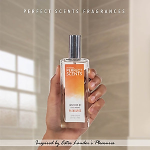 Perfect Scents Fragrances | Inspired by Estee Lauder's Pleasures | Women’s Eau de Toilette | Vegan, Paraben Free, Phthalate Free | Never Tested on Animals | 2.5 Fluid Ounces