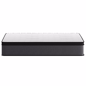 EMMA + OLIVER Astor Euro Top Hybrid Mattress - King Size - Individual Pocket Springs - Certi-PUR US Certified Foam - Pressure Relieving - Mattress in a Box