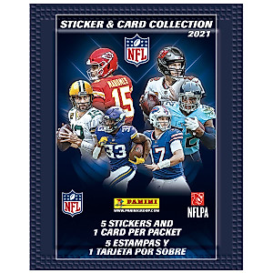 Panini NFL 2021/22 Sticker Collection (x50 Packs), Mixed, 1