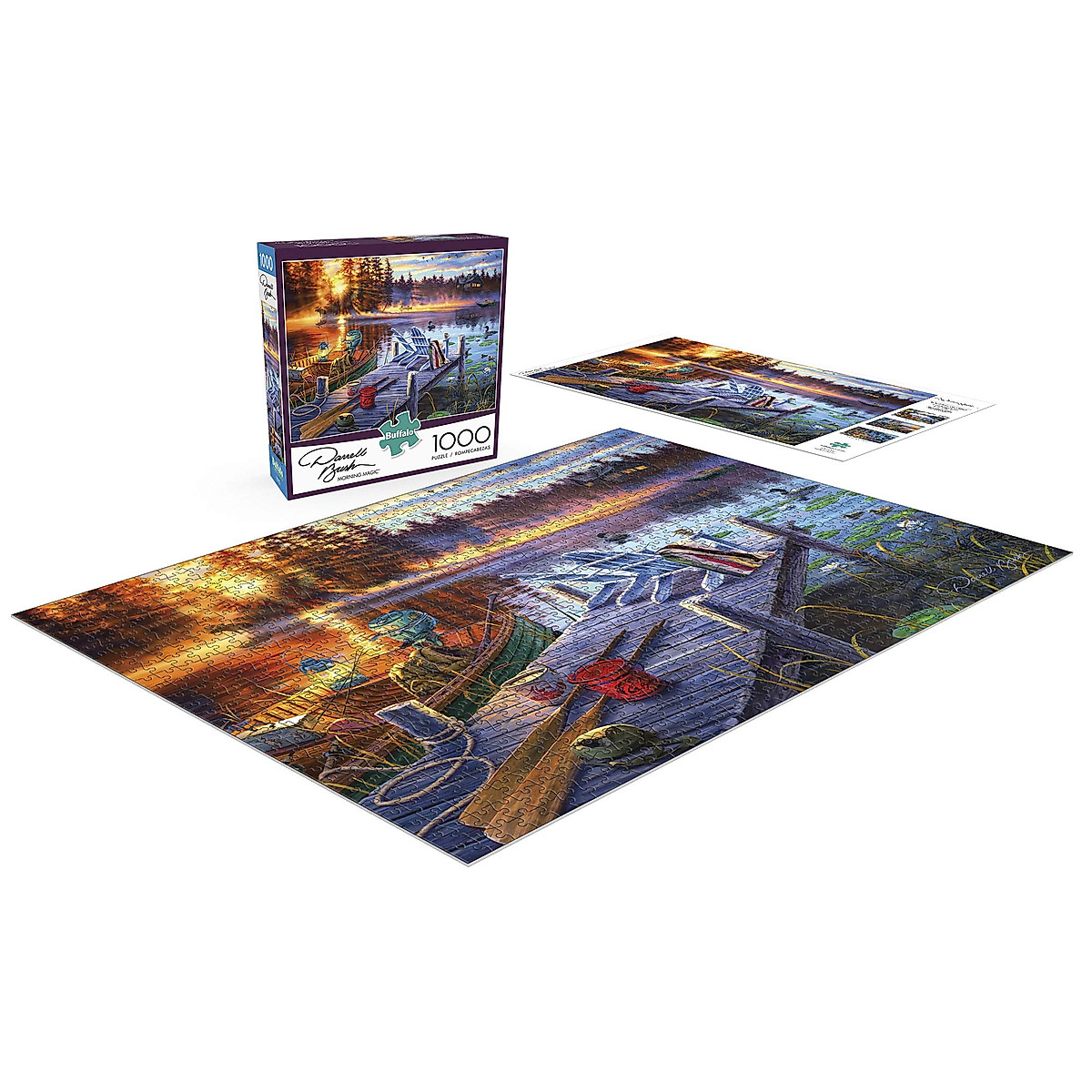 Buffalo Games - Darrell Bush - Morning Magic - 300 Large Piece Jigsaw Puzzle