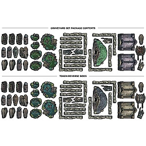 Tabletop Tokens - Graveyard Set