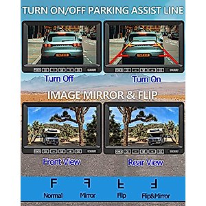 RV Wireless Backup Camera, DOUXURY IP69 Waterproof 170° Wide View Angle HD 1080P Backup Camera + HD LCD 7" Monitor, Digital Wireless Backup Camera System for Truck 5th Wheel Trailer Pickup Camper Bus