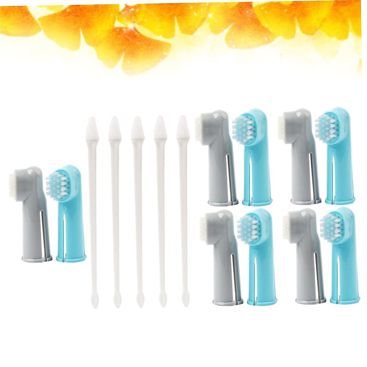 BESPORTBLE 15 Pcs 5 Set Pet Toothbrush Kit Dog Brush Pet Care Supplies Puppy Accessories for Small Dogs Toothbrush Accessories for Pet Cleaning Kit Toothbrushes Toothbrush for Dog