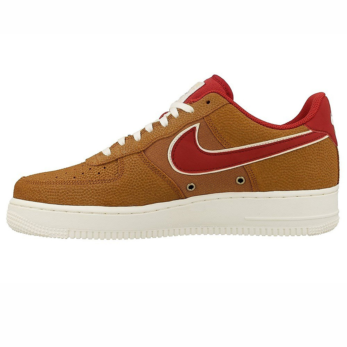 NIKE - Air Force 1 07 LV8-718152206 - Color: Brown-Red - Size: 10.5
