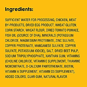 PEDIGREE PUPPY Soft Wet Dog Food Morsels in Sauce With Chicken, 3.5 oz Pouches, 16 Pack