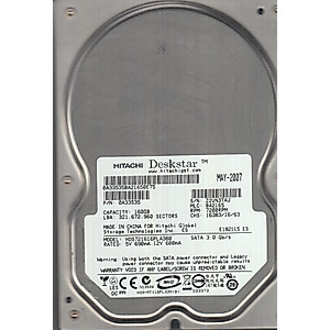 HDS721616PLA380, PN 0A33535, MLC BA2165, Hitachi 160GB SATA 3.5 Hard Drive