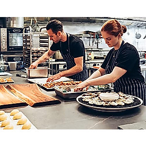 ALLMODR Small Stainless Steel Work Table - Workbench with Undershelf Compact Mini Table for Food Storage and Kitchen Organization