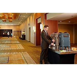 Cambro CSR5191 CamServers 5 Gallon Capacity Granite Gray Case of 1