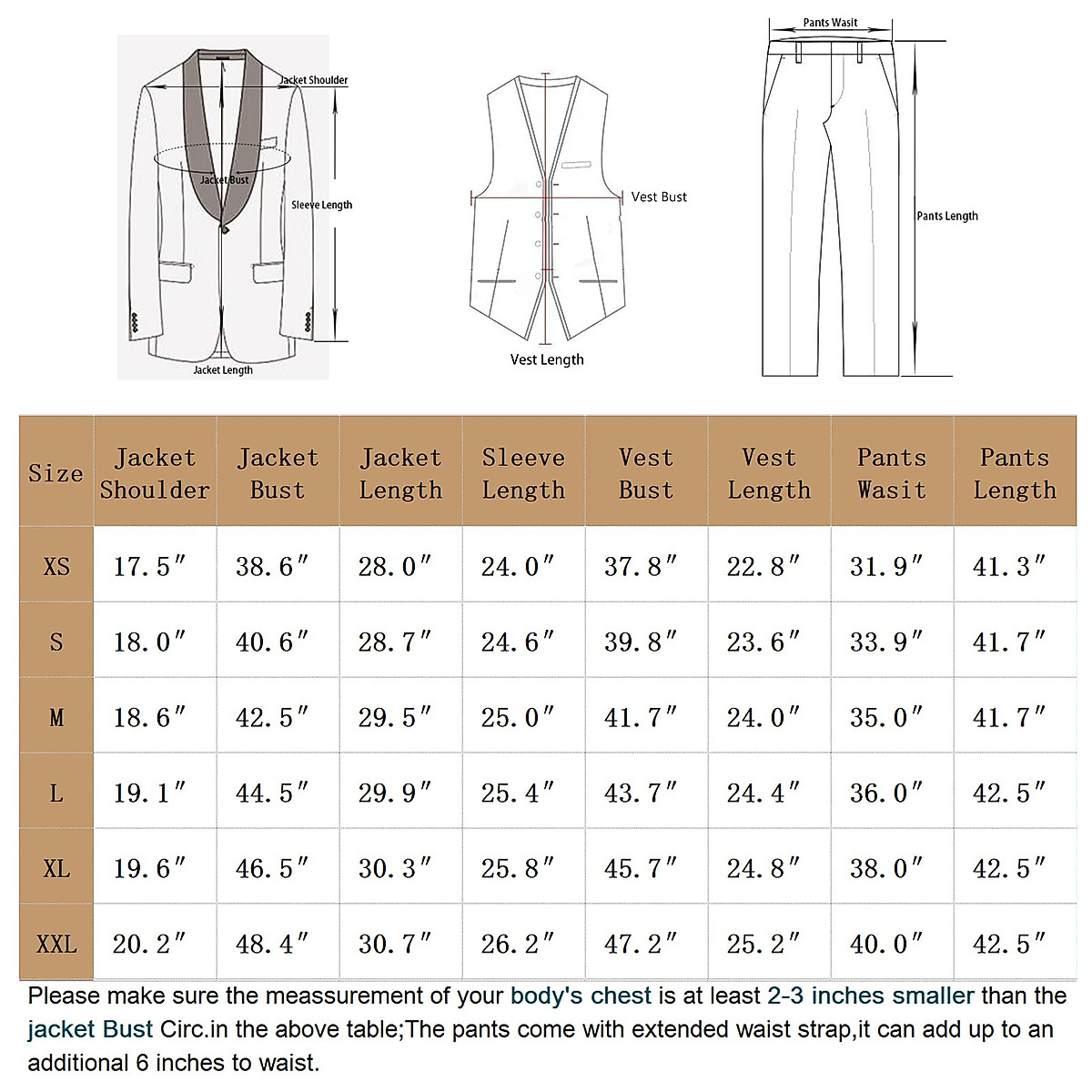 Mgnaie Men White Tuxedo Suit Set 3 Pieces Solid Premium Shawl Lapel Tux Jacket Vest Trousers Dinner Wedding 2024