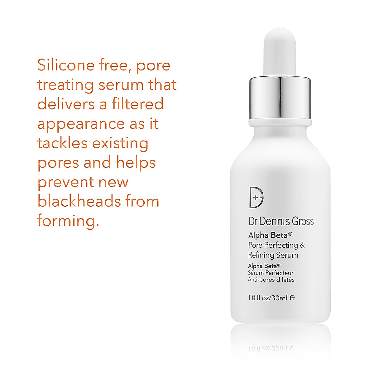 Dr. Dennis Gross Alpha Beta® Pore Perfecting & Refining Serum: for Enlarged, Clogged Pores with Excessive Oil, 1.0 fl oz