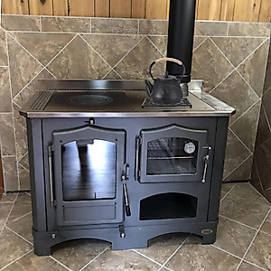 Sumnacon 2Pcs Rectangle 10 x 6.1 Inch Cast Iron Trivet - Rustic Heat Resistant Metal Trivet for Hot Dish Pot Pan Teapot, Vintage Sturdy Hot Plate Pad for Kitchen Dining Countertop Table