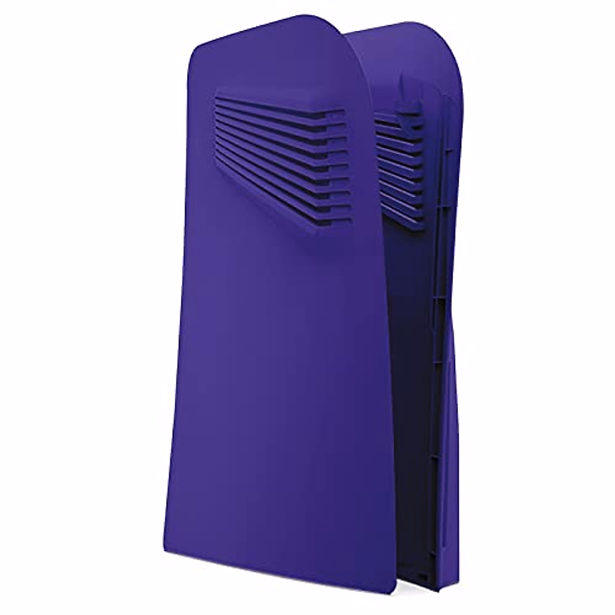 Disc Edition Face Plates with Cooling Vents Cover Skins Shell Panels for PS5 Console, PlayStation 5 Accessories Faceplate Protective Shell Replacement Plate (Disc Galactic Purple)
