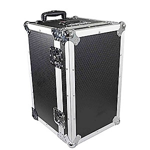 ProX T-UTIHWMK2 Rolling Utility Case W/Retractable Handle and Low-Profile Recessed Wheels 17x24.5x15" Exterior For Cabales/100 LP Vinyl Records