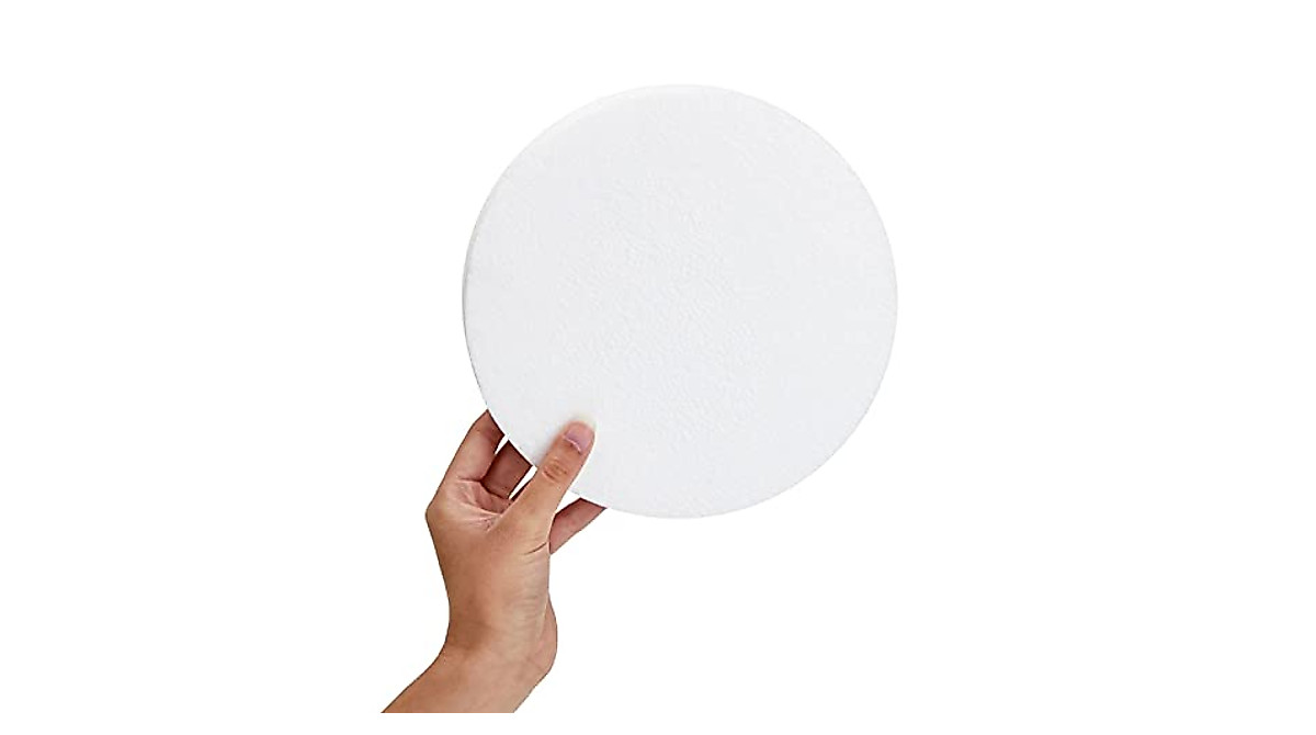 8x8 Inch Round Foam Circles for Creative DIY Projects