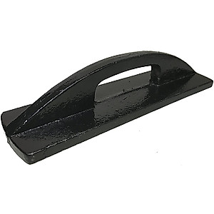 Fabric Pattern Cloth Weight Set of 2 Heavy Duty Iron cast Fabric Weights, PAINTED BLACK (CWT-2)