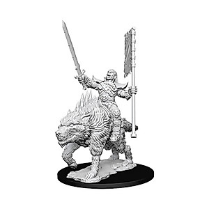 Pathfinder Battles Deep Cuts Unpainted Miniatures: Wave 7: Orc on Dire Wolf