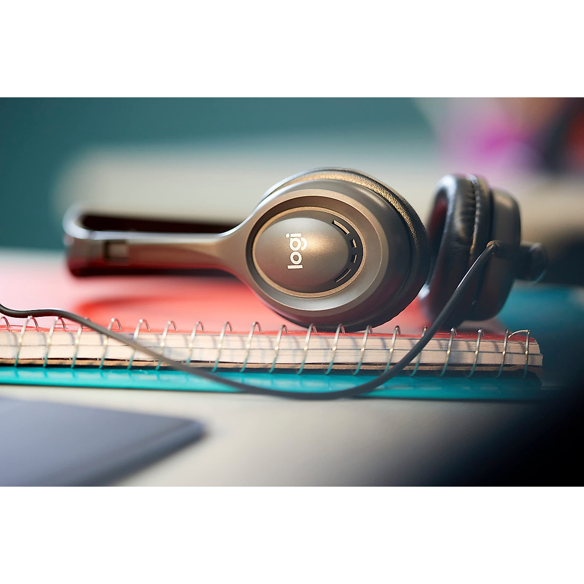 Logitech H111 Stereo Headset with 3.5 mm Audio Jack, Black