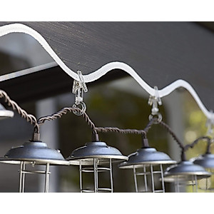 RV Designer M111, Klippy Klips Awning Clips, Light Hangars, 10 Per Pack,Clear