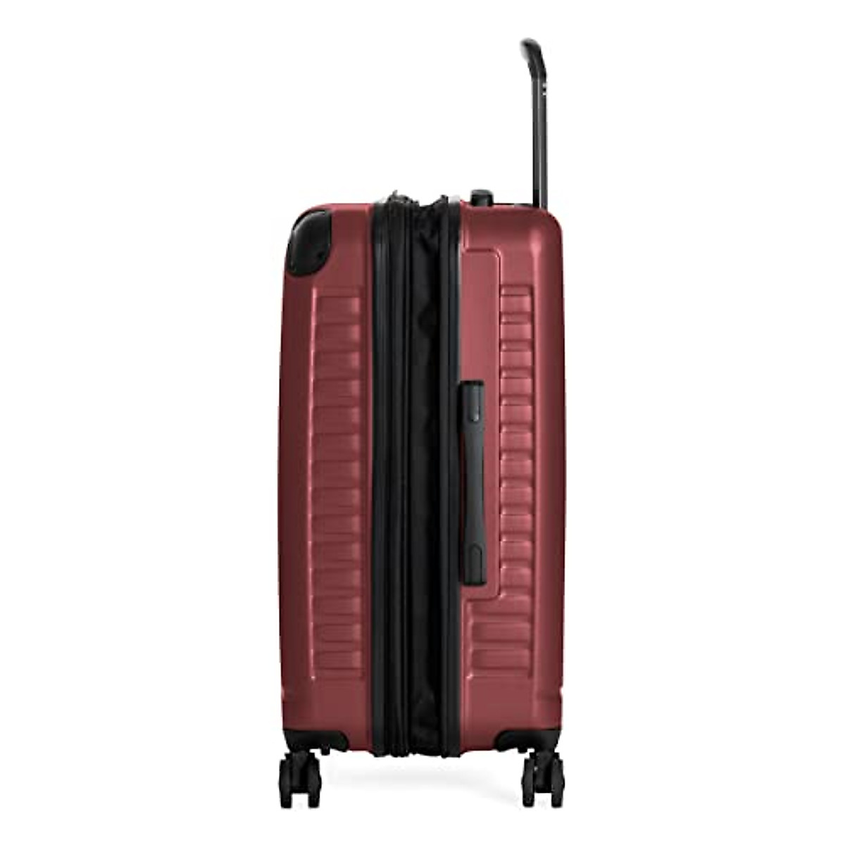 Ben Sherman Sunderland Spinner Travel Upright Luggage, British Red, 24-Inch Checked