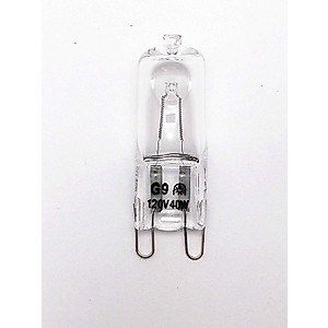 Vstar® G9 Halogen Bulb, 40-Watt 120-Volt Base G9 Halogen Bulb (Pack of 6)