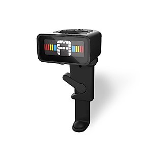 D'Addario Viola Tuner - Viola Accessories - Viola Clip On Tuner - Digital Viola Tuner - Padded Mount, Non Marring - Full Color LCD Display - Accurate & Easy to Use