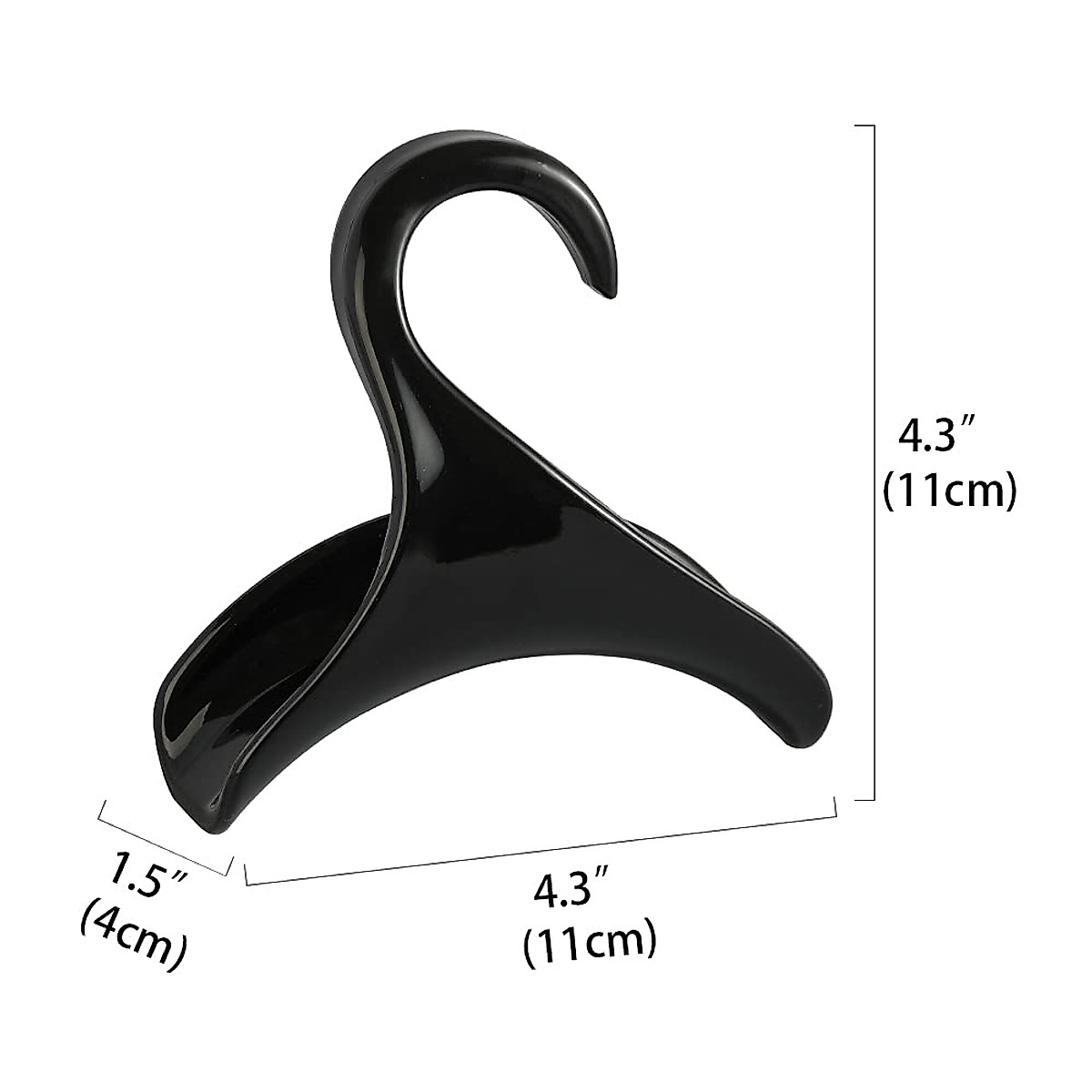 Purse Hanger Hook Bag Rack Holder - Handbag Hanger Organizer Storage - Over The Closet Rod Hanger for Storing and Organizing Purses | Backpacks |Satchels | Crossovers | Handbags | Tote（4 Pack）